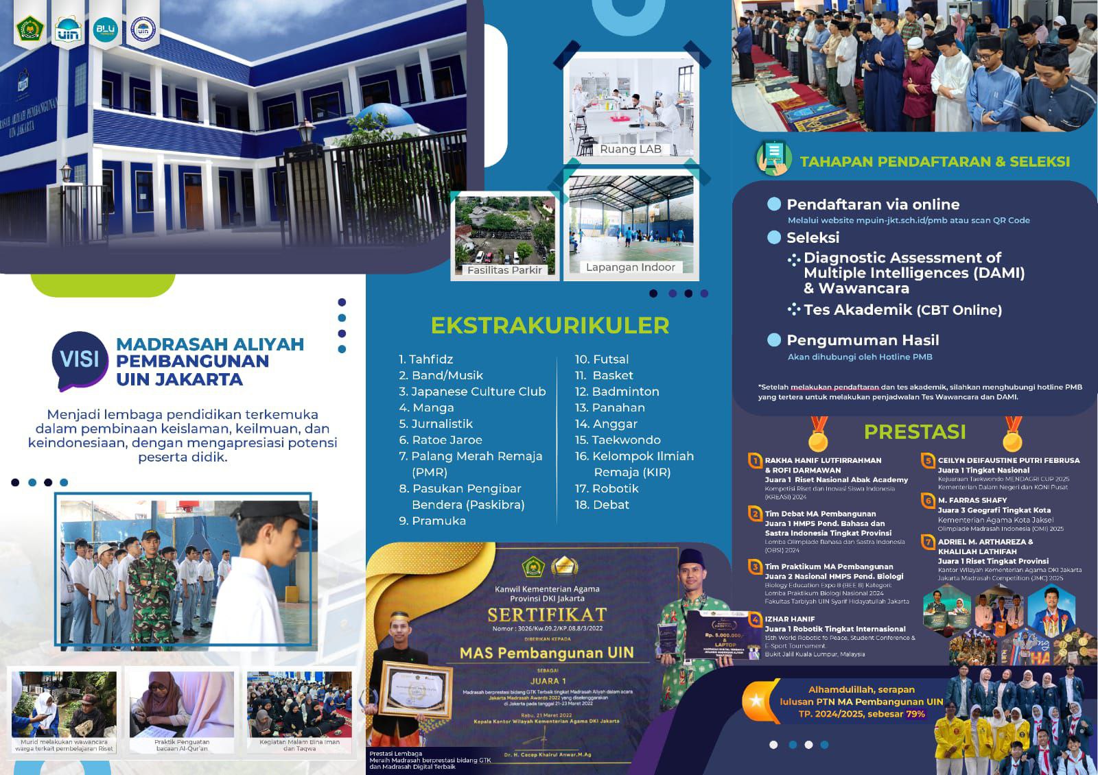 PMB MA Pembangunan UIN Jakarta